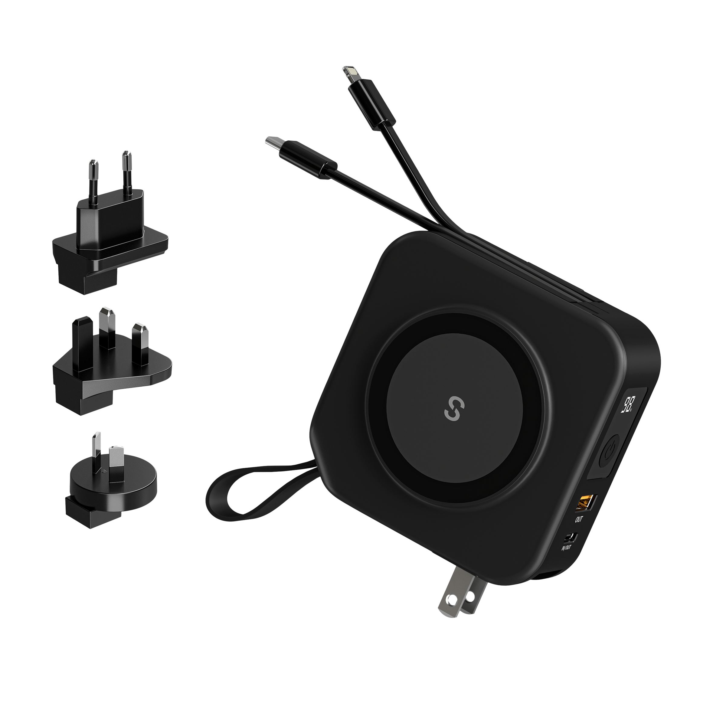 Universal Travel Charger | 5-in-1 PowerPack Universal | SnapWireless®